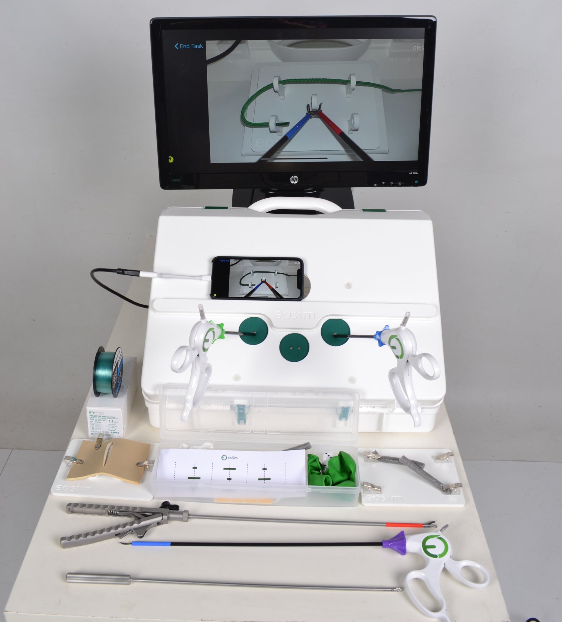 eoSim SurgTrac Elite laparoscopic simulator – eoSurgical
